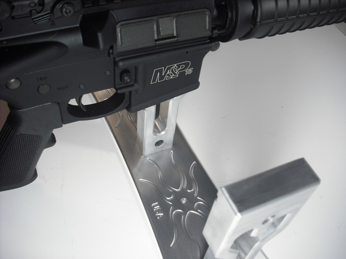 AR-15 Gun Rack for 4 Guns Heavy Duty Solid Aluminum - Etsy