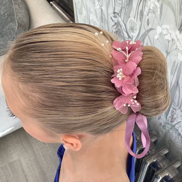 Flower Bun Wrap - Etsy