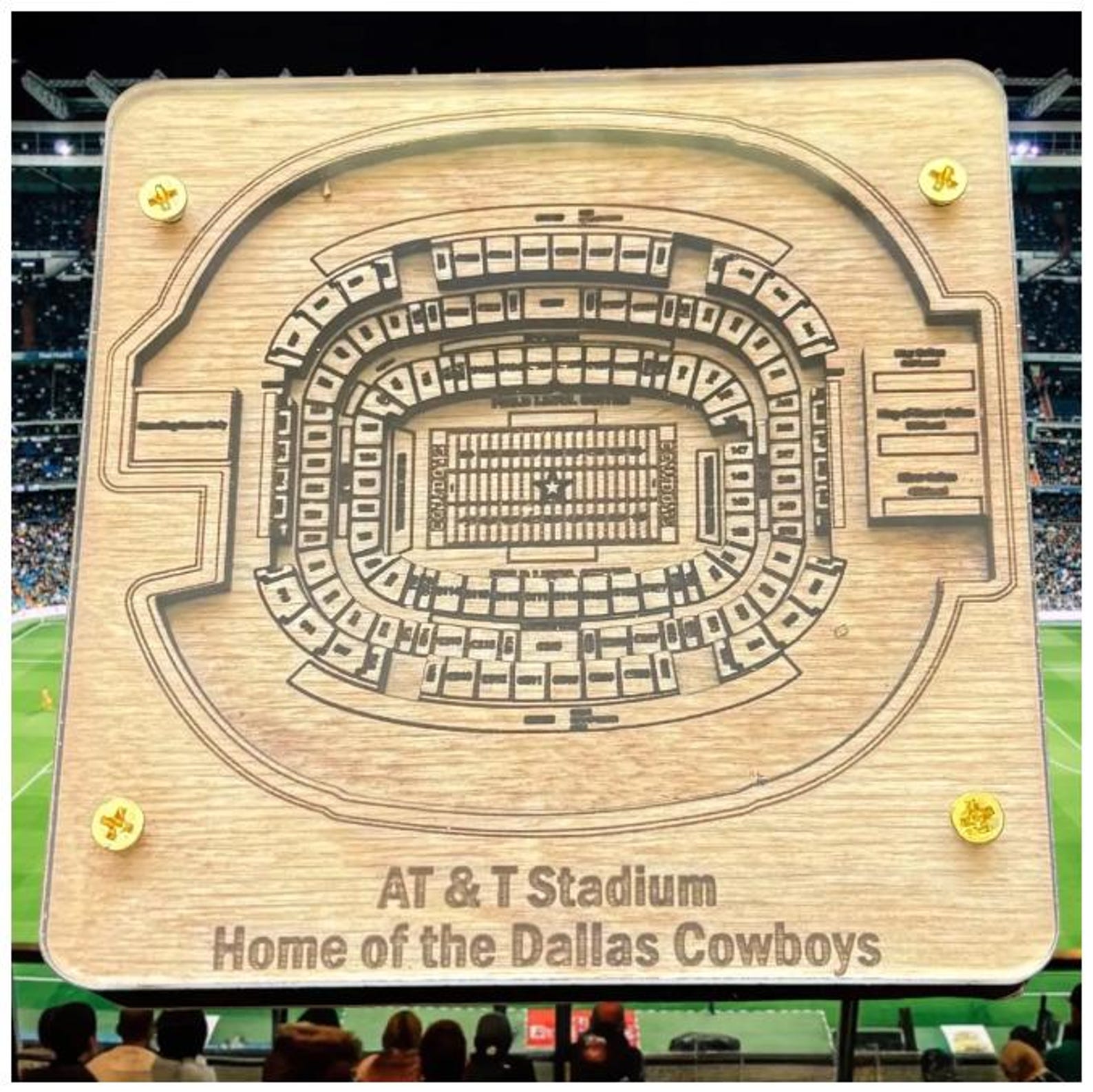 AT & T Stadium 3D Coaster Digital File - Etsy