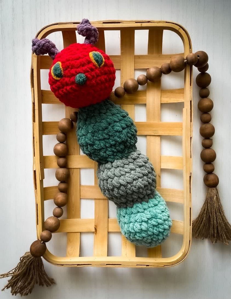 Candace the Cuddly Caterpillar Crochet PATTERN. DIGITAL DOWNLOAD - Etsy