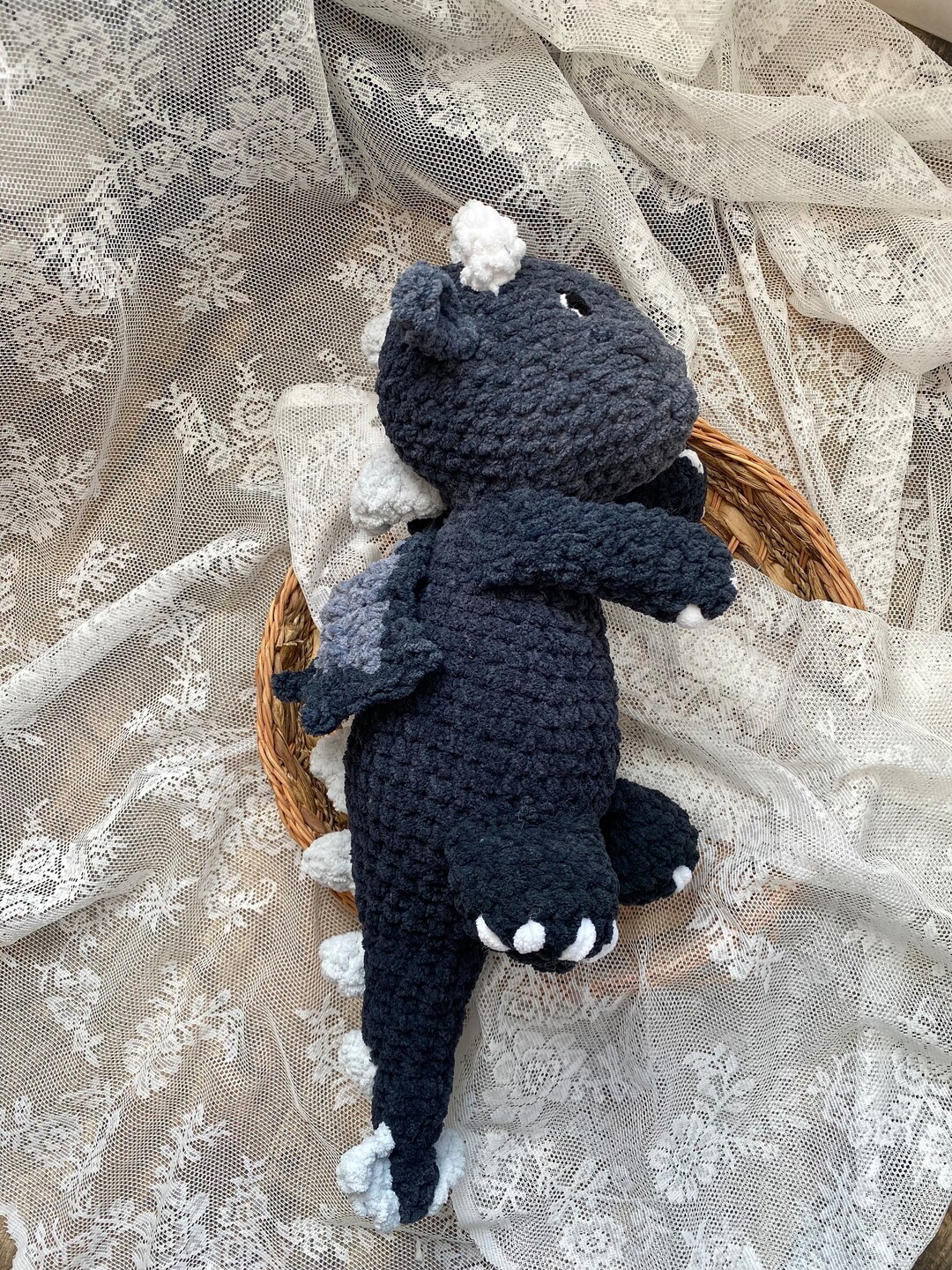 Ombre Dragon Stuffie Plush Stuffed Animal - Etsy