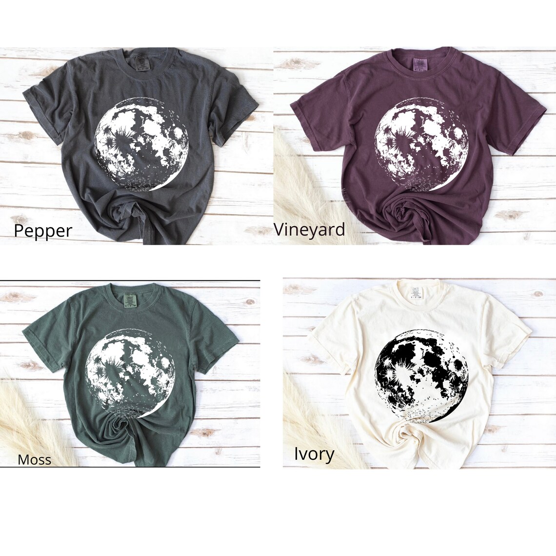 Full Moon Shirt, Moon Phases Shirt, Phases of Moon, Sun and Moon Shirt ...