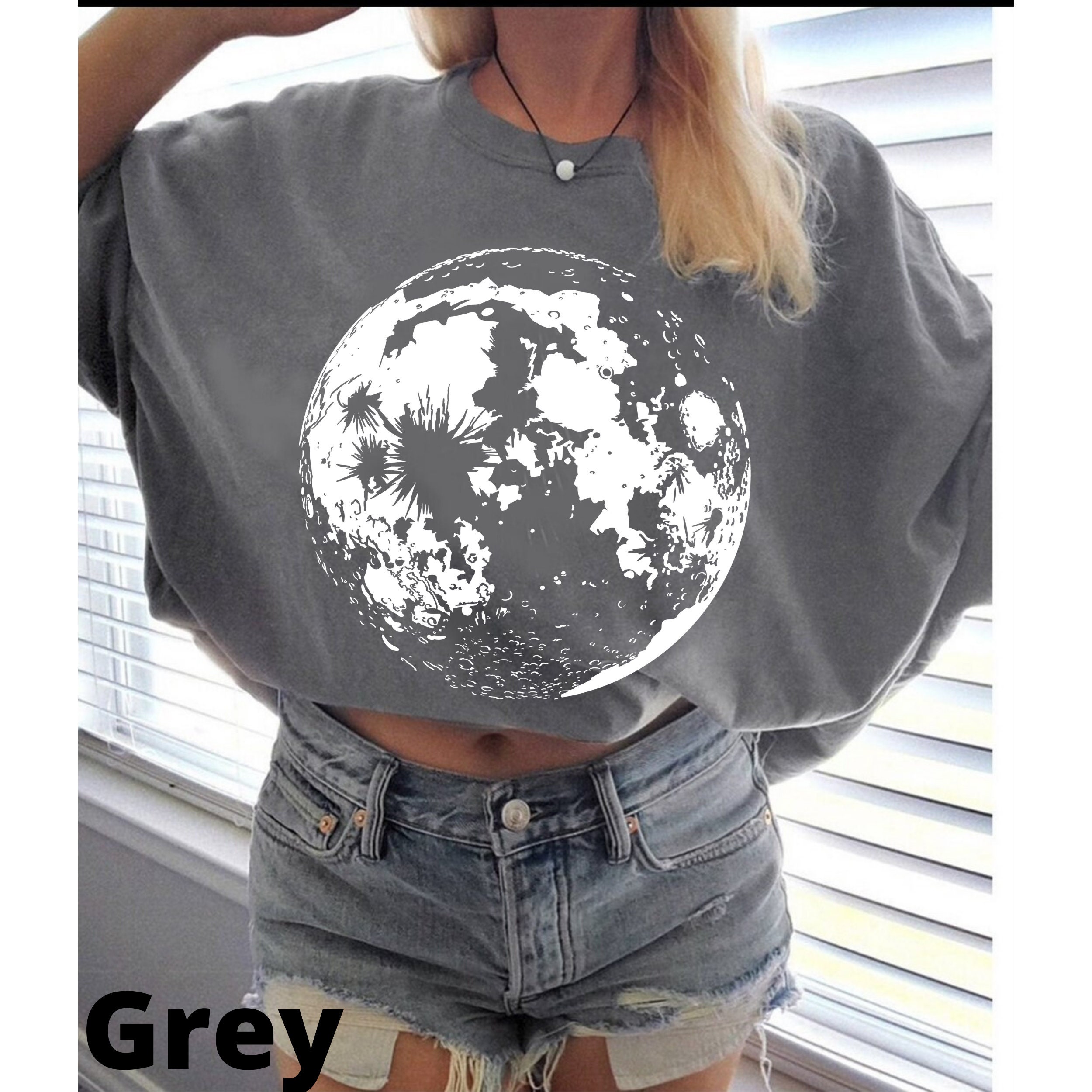 Full Moon Shirt, Moon Phases Shirt, Phases of Moon, Sun and Moon Shirt ...