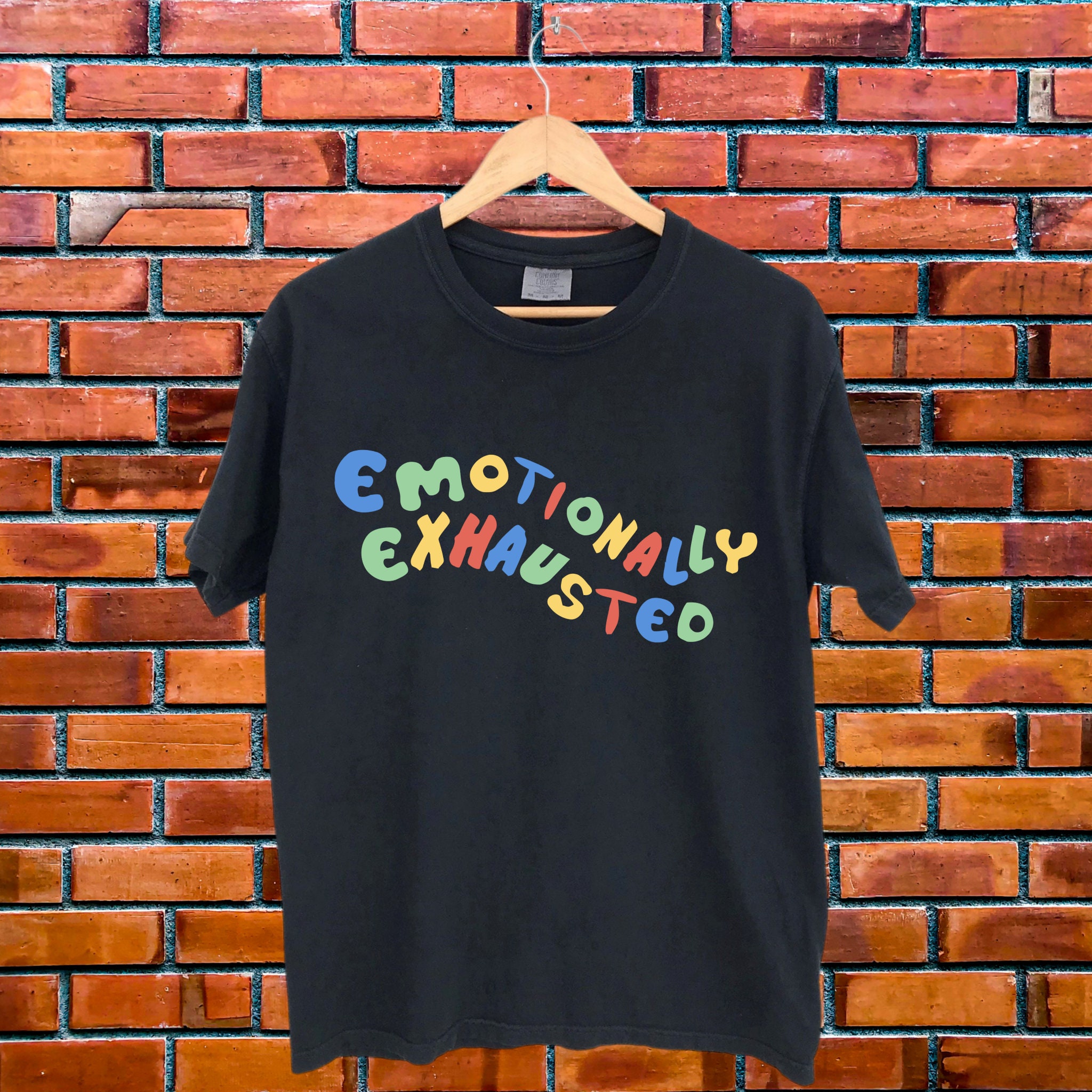 Emotionally Exhausted Shirt Tumblr Shirt Grunge Shirt - Etsy