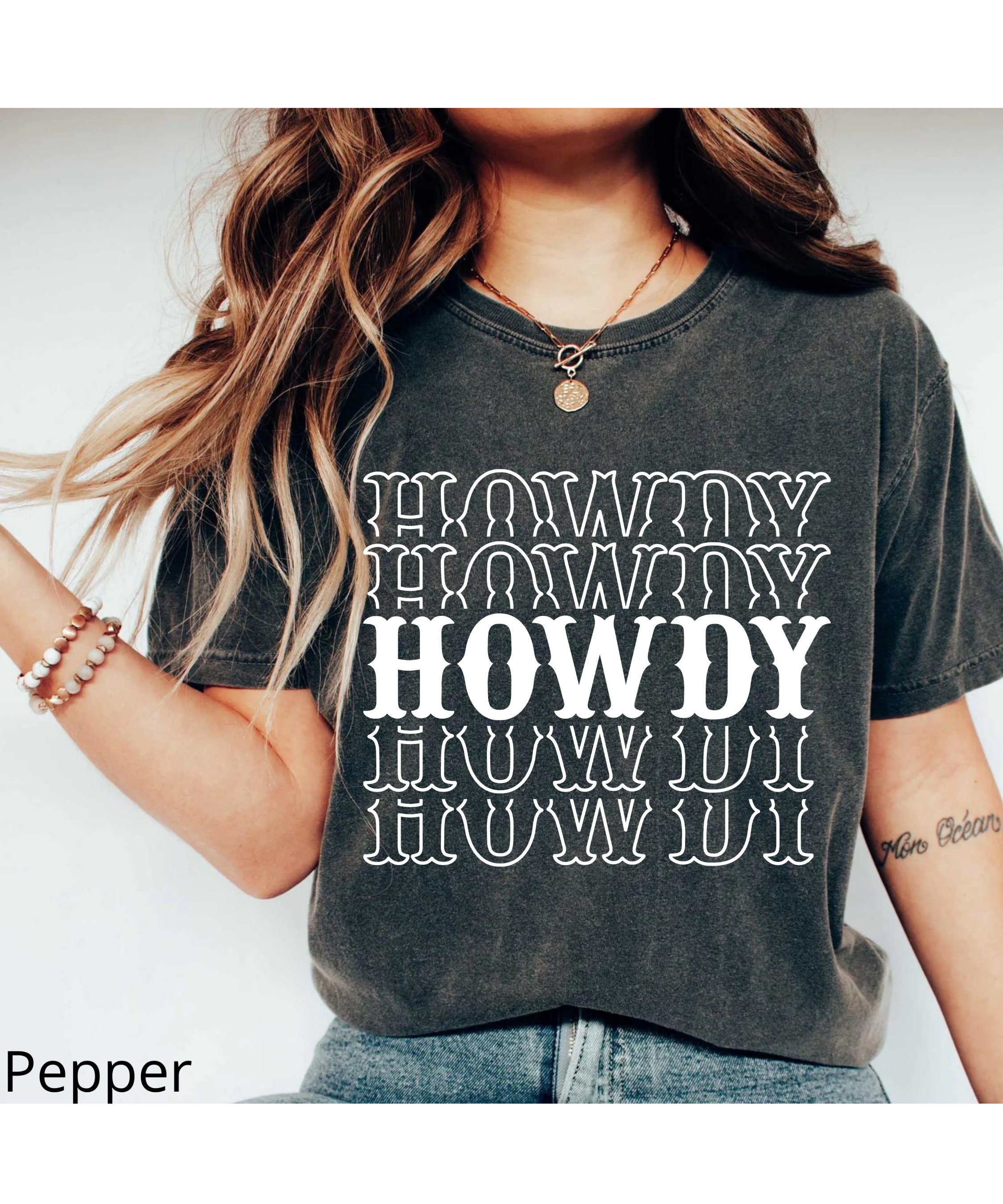 Howdy Shirt Cowgirl Shirt Western Shirt Western Graphic - Etsy