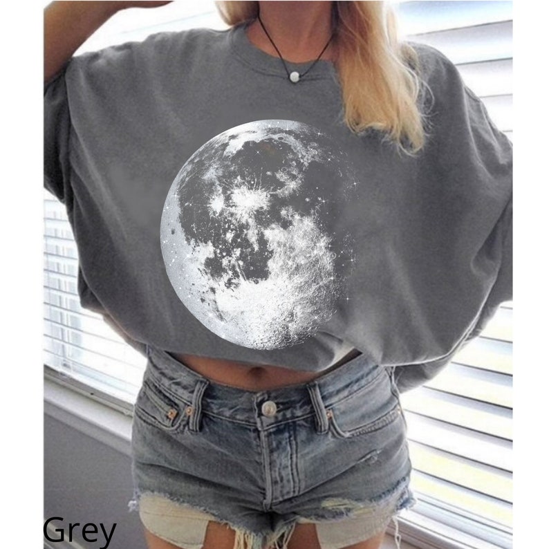 Full Moon Shirt Moon Phases Shirt Phases of Moon Sun and - Etsy