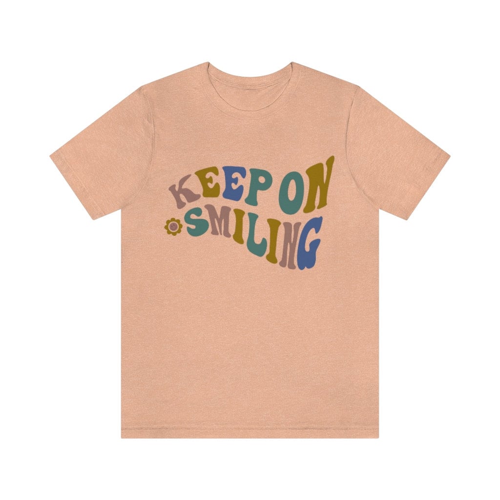Keep on Smiling Shirt Keep Smiling Shirt Keep Smiling Shirt - Etsy