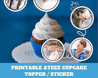 Printable Itzy Cupcake Topper, Itzy Sticker, Itzy Cake Topper, Itzy ...