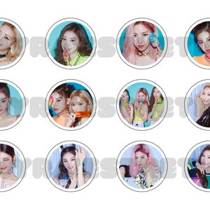 Printable Itzy Cupcake Topper, Itzy Sticker, Itzy Cake Topper, Itzy ...