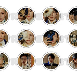 Printable Enhypen Cupcake Topper Enhypen Sticker Enhypen - Etsy