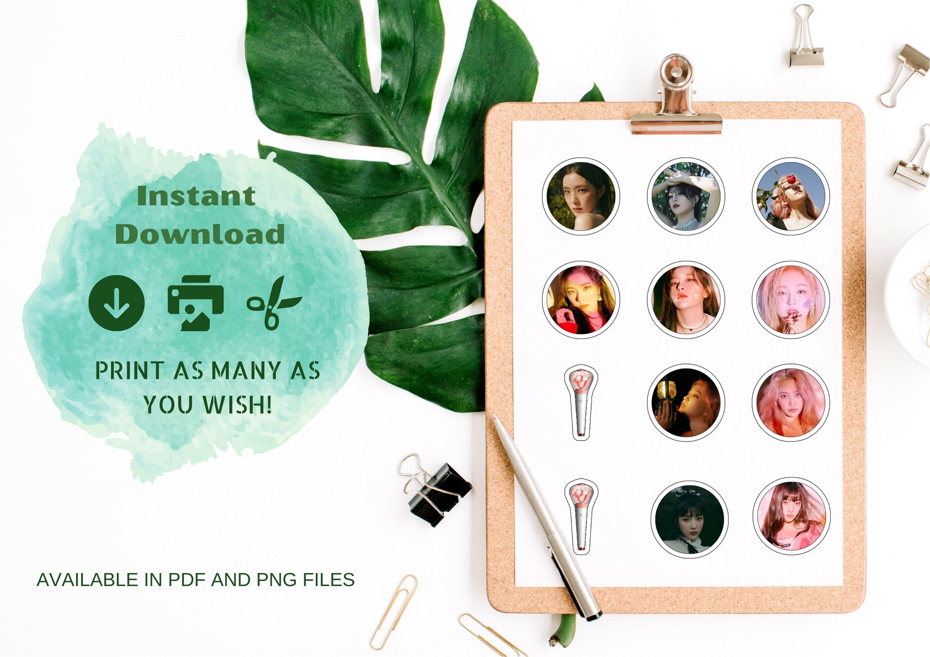 Printable Red Velvet Cupcake Topper, Red Velvet Sticker, Red Velvet ...