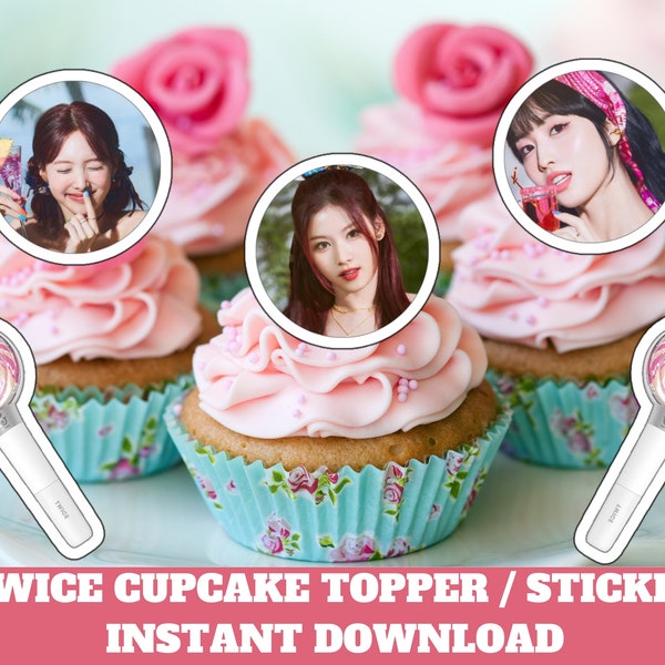 Twice Birthday Cake Topper - Etsy