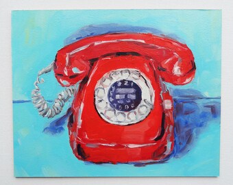 Antique Wall Phone - Etsy