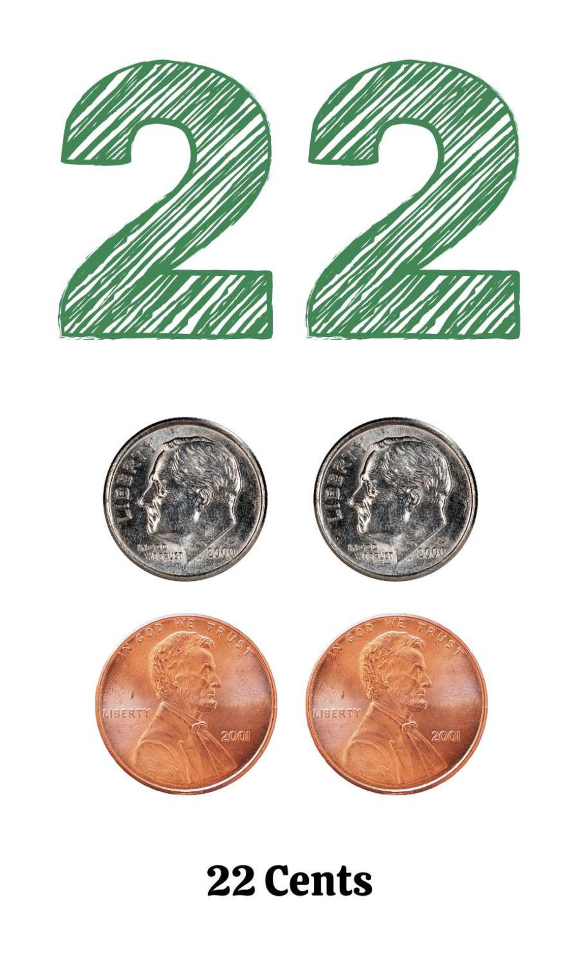 Money Flash Cards , Educational Flash Cards , Preschool, Kindergarten ...