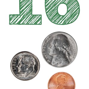 Money Flash Cards , Educational Flash Cards , Preschool, Kindergarten ...