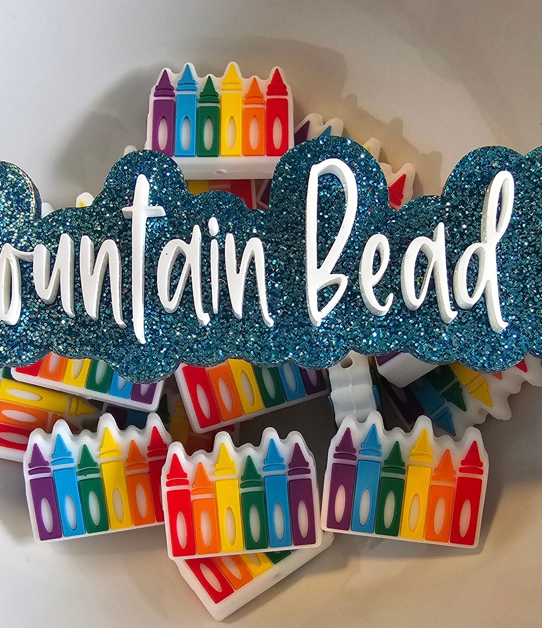 Crayon Focal Bead Specialty Bead - Etsy