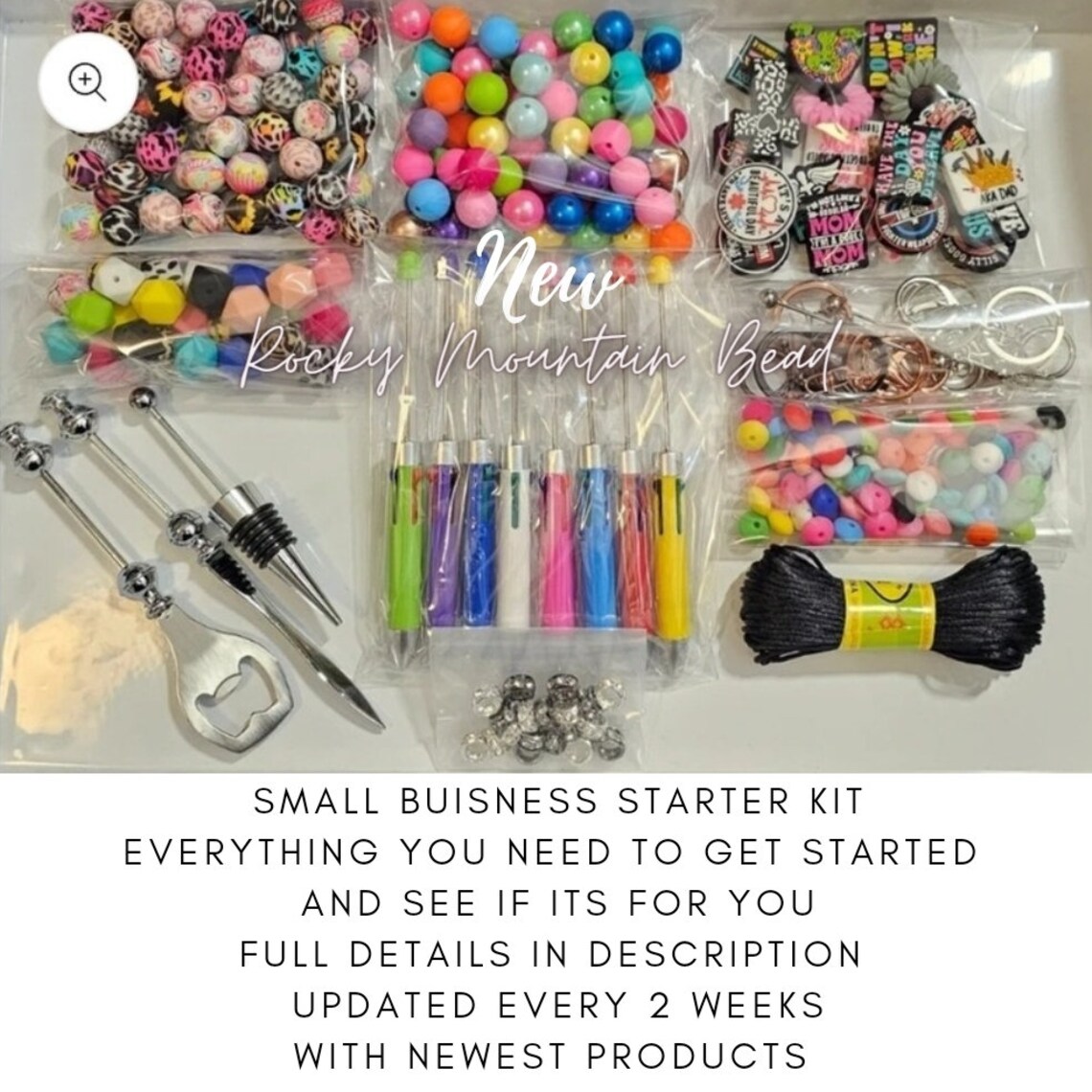 DIY Buisness Starter Kit- Silicone Bead Starter Kit- Beadable Kit - Etsy