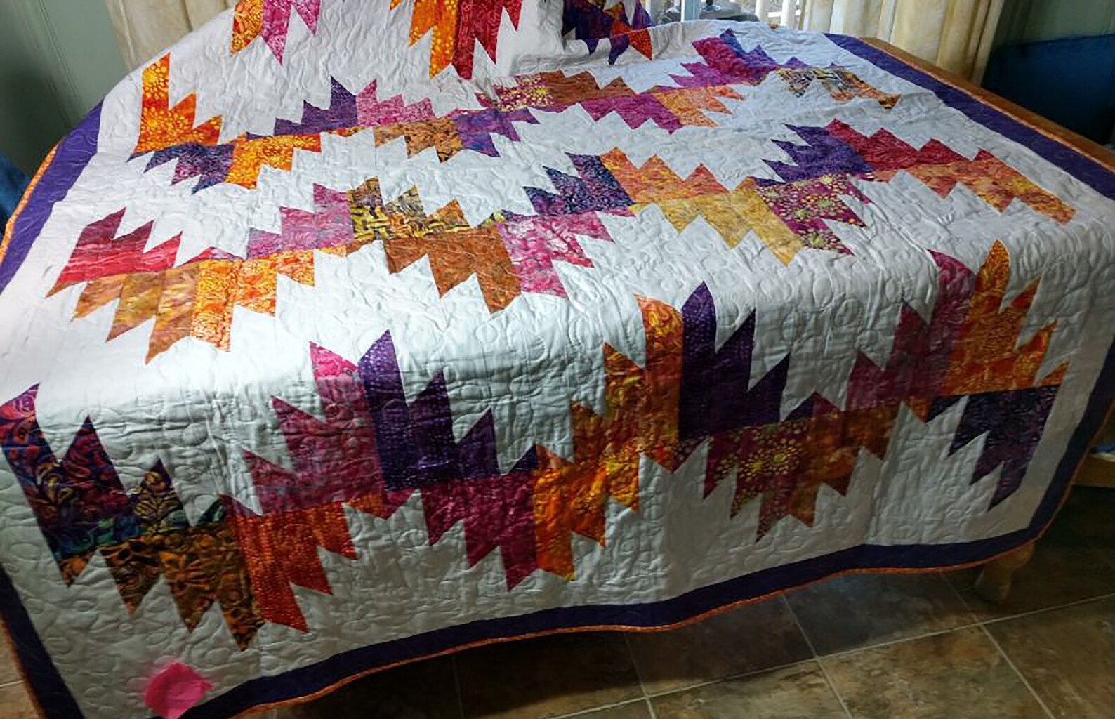 Twin-sized Patchwork Quilt - Etsy