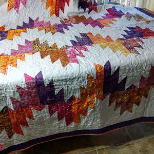Twin-sized Patchwork Quilt - Etsy