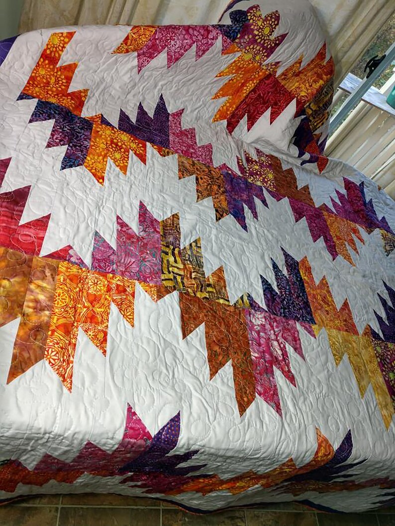 Twin-sized Patchwork Quilt - Etsy
