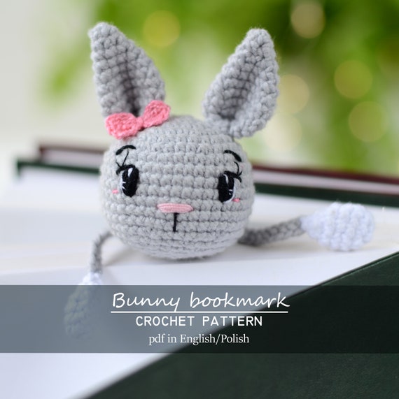 Crochet Pattern Polish/english PDF Bunny Mark Design - Etsy