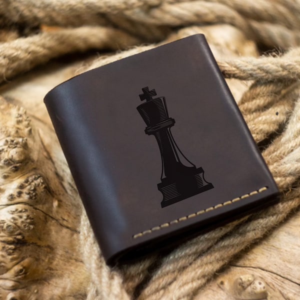 Chess Wallet - Etsy