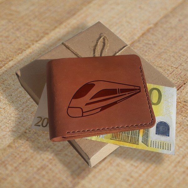 Leather Train Wallets for Men - Etsy