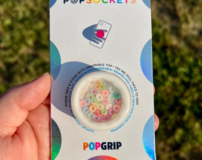 Popsocket™ Popgrip RAINBOW CEREAL Food Theme Phone Grip Tucan Bird ...
