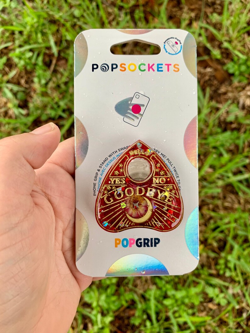 Popsocket™ Pop Grip Swappable Handmade Ouija Phone Grip | Etsy