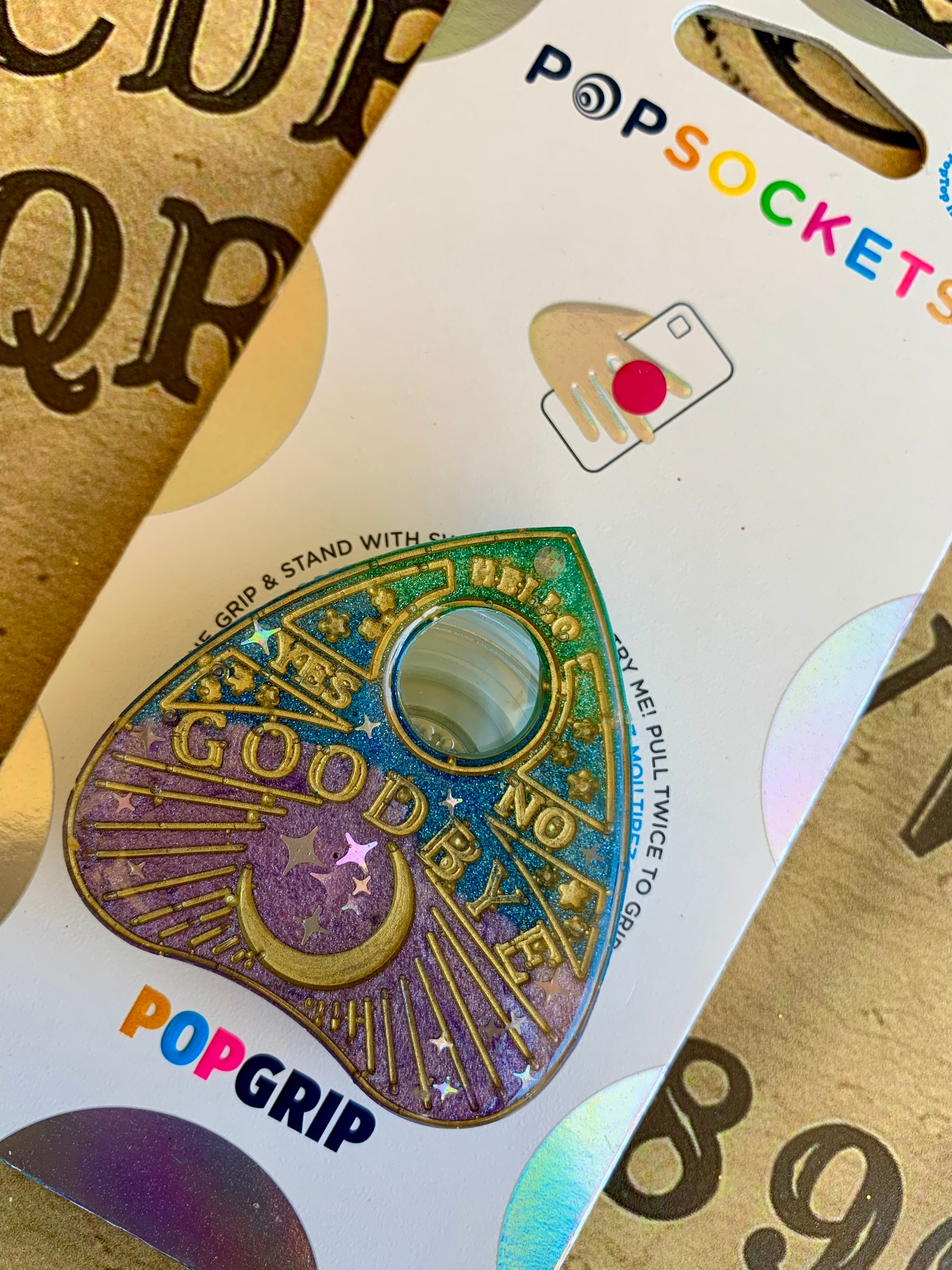 Popsocket™ Popgrip Phone Grip MERMAID VIBES Swappable Top | Etsy