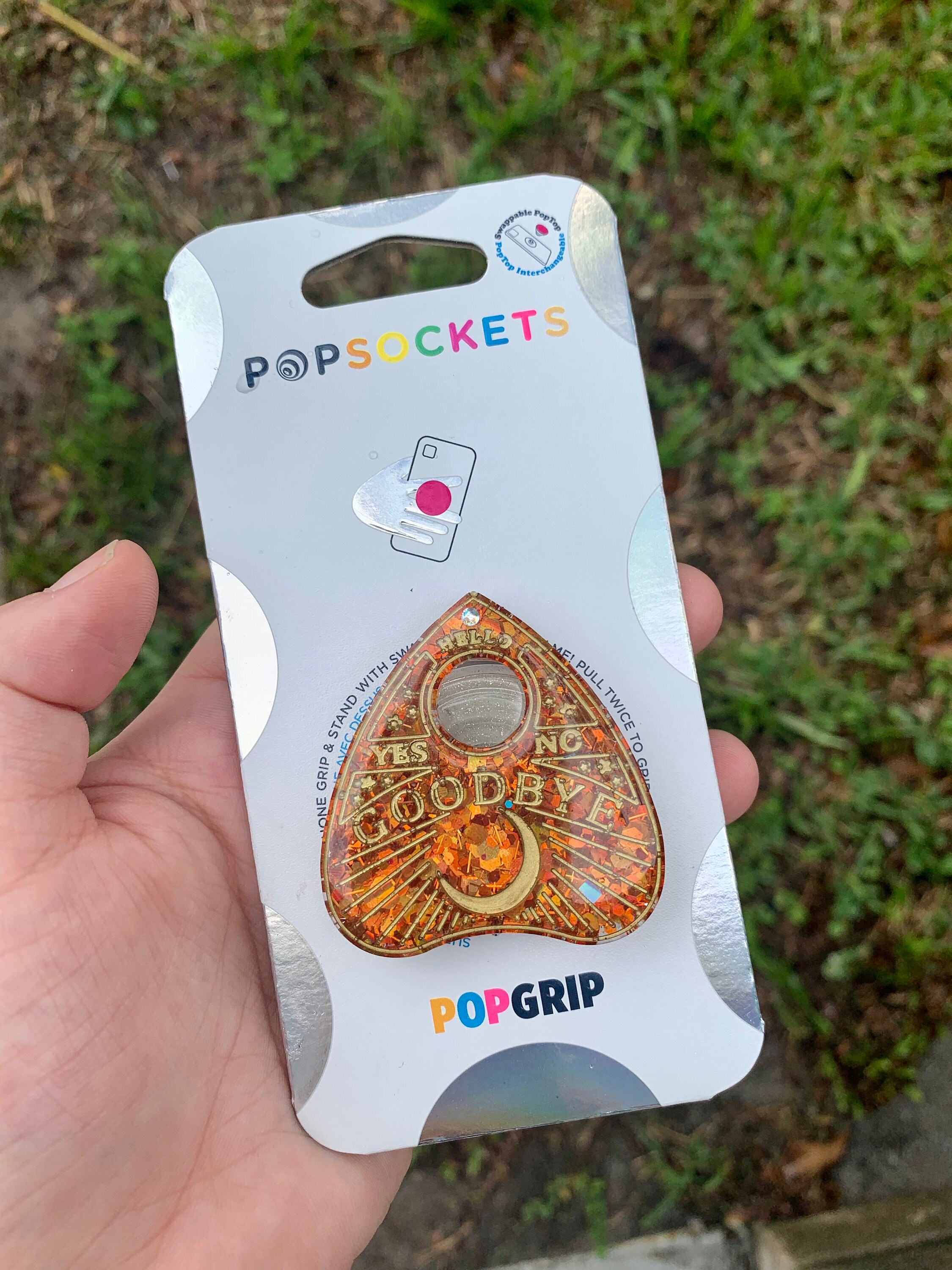 PopSocket™ PopGrip Phone Grip Swappable Top Ouija Phone Grip | Etsy