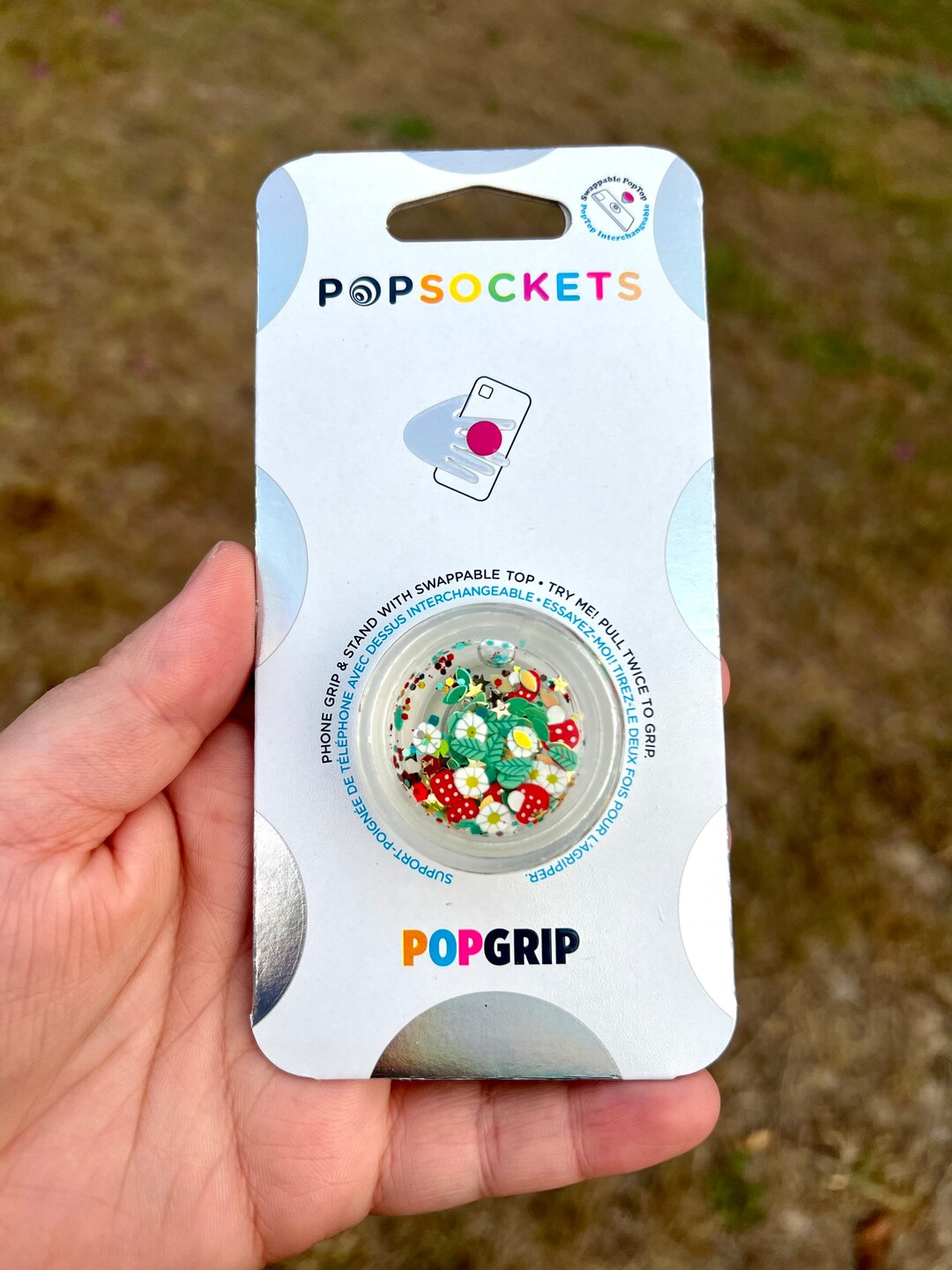 Popsocket ™ Popgrip THE GREEN WITCH Shaker Toadstool Woodlands Cottage ...