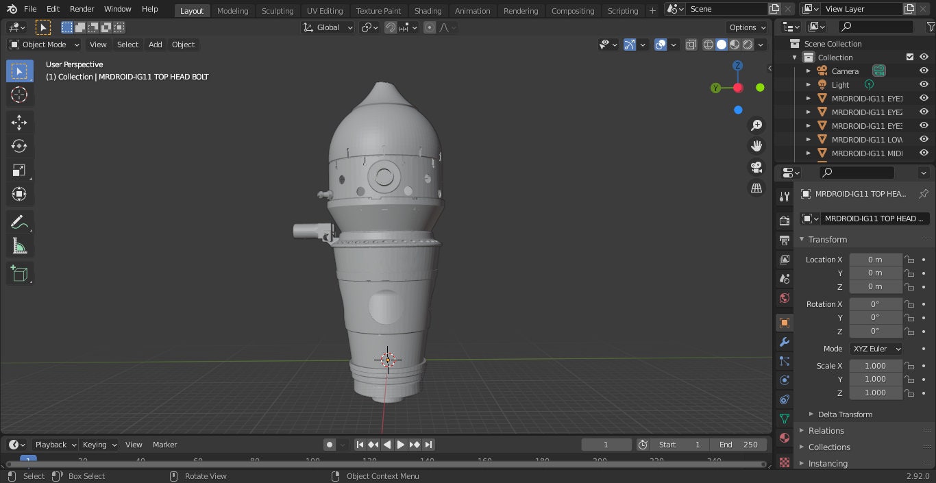 IG 11 1:1 Scale Head for Display Stl 3d Printing Digital Download - Etsy