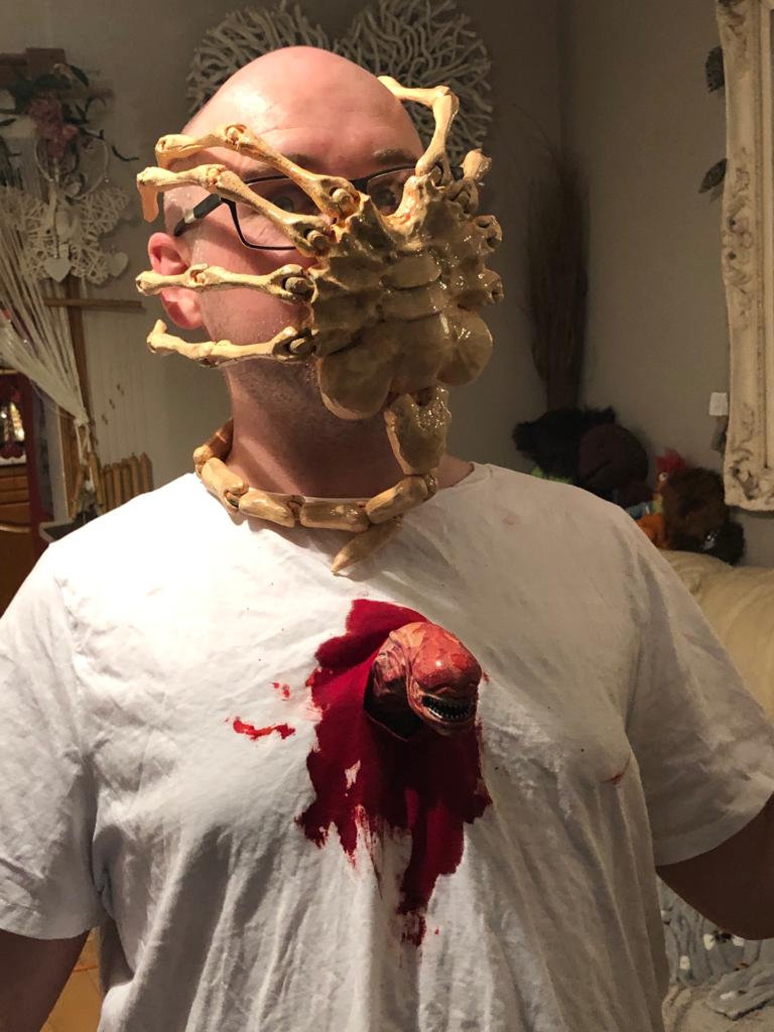Alien Face Hugger and Chest Burster Bundle Digital Download File - Etsy