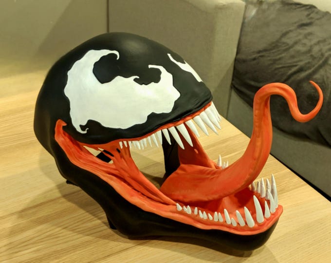 VENOM MASK DIY lowpoly papercraft - Etsy México