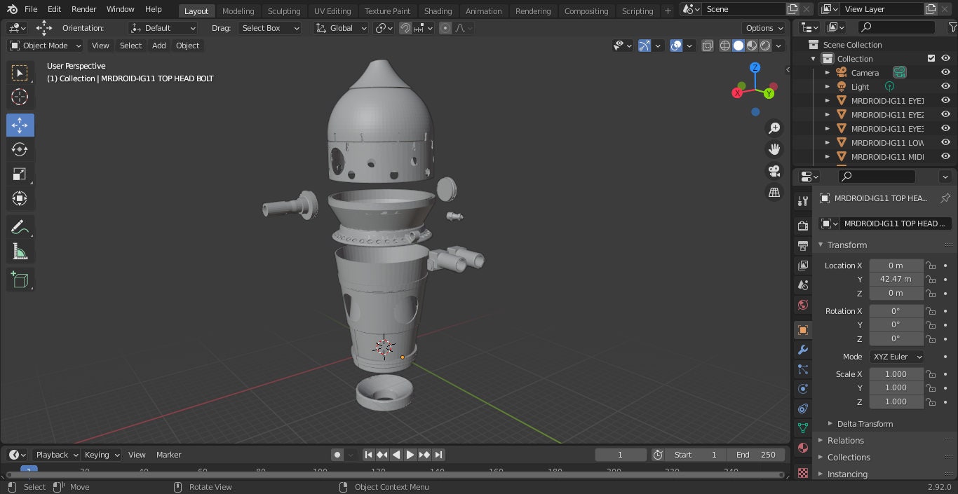 IG 11 1:1 Scale Head for Display Stl 3d Printing Digital Download - Etsy