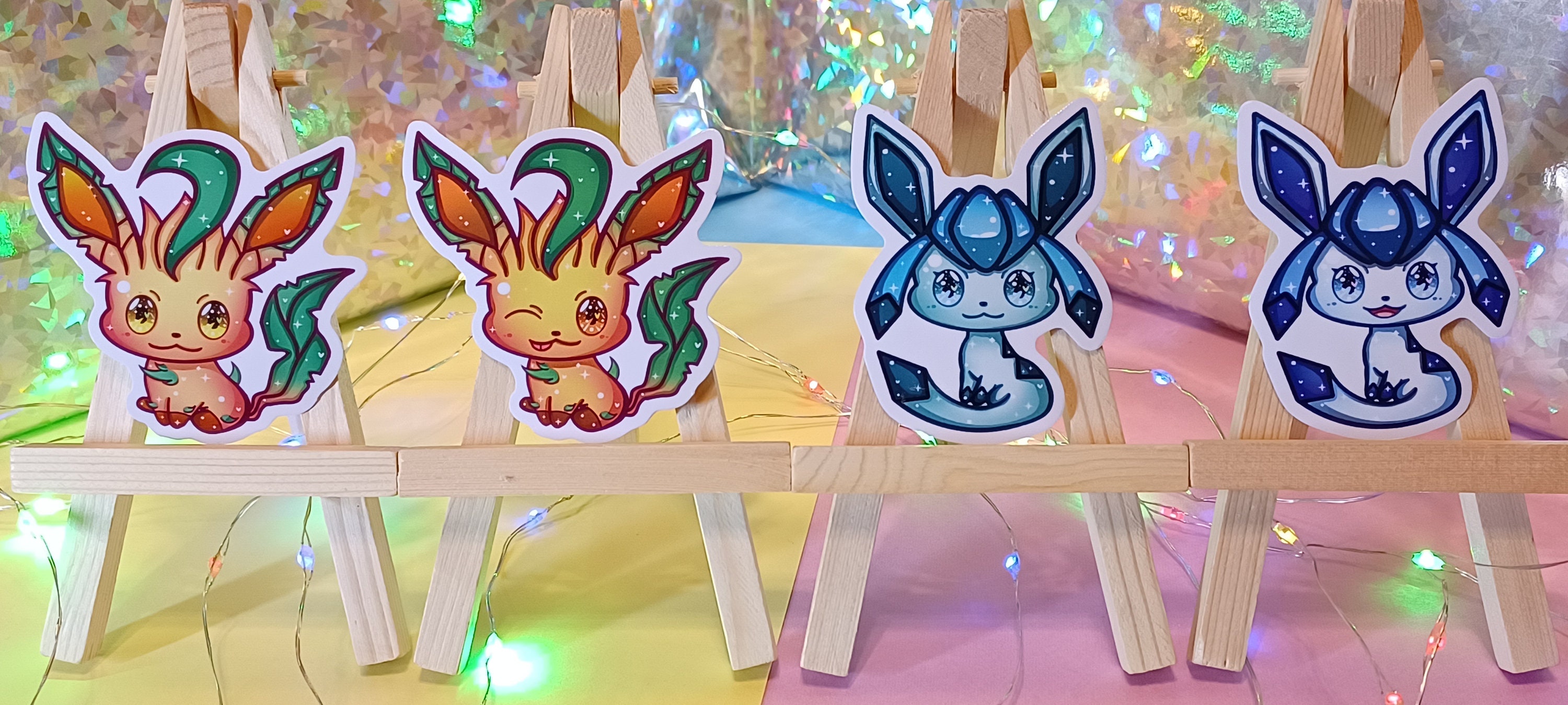 Eeveelutions Pokemon Vinyl Stickers Vinyl Die Cut Glossy Stickers ...
