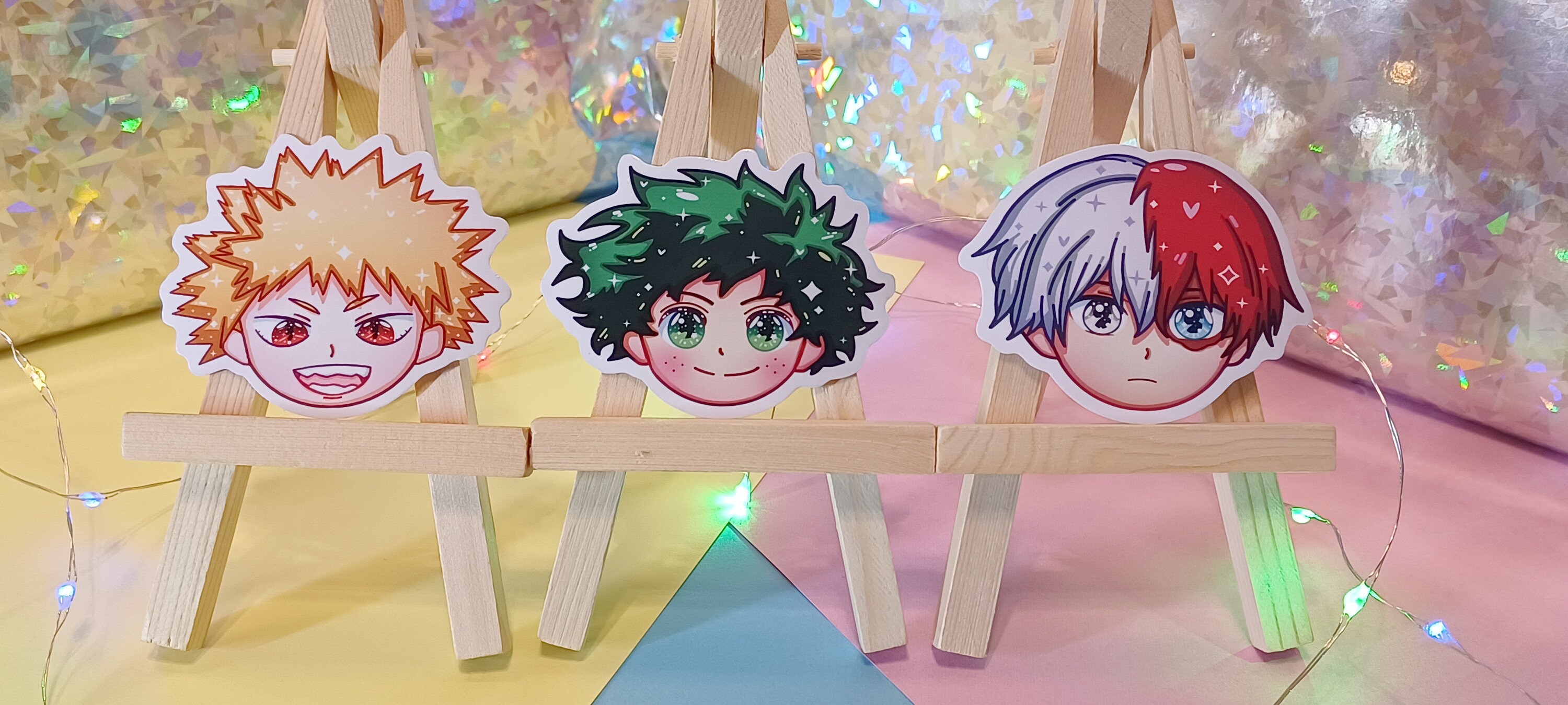 MHA Vinyl Die Cut Glossy Stickers Journal Planner - Etsy