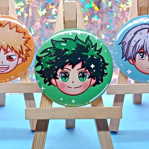 MHA | | Button Pins | Anime | Japanese | Brooch Pin Badge | Gifts ...