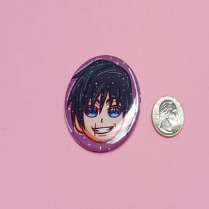 JJK | Sorcerer | Cursed Spirit | Button Pins | Anime | Japanese ...