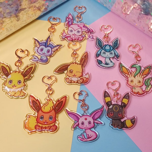 Shiny Umbreon Keychain - Etsy