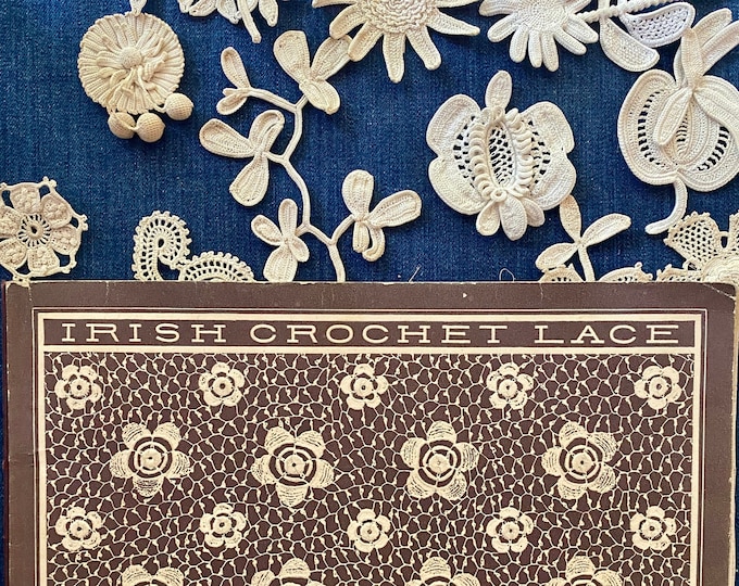 Early 20th Century Irish Crochet Appliques - Etsy