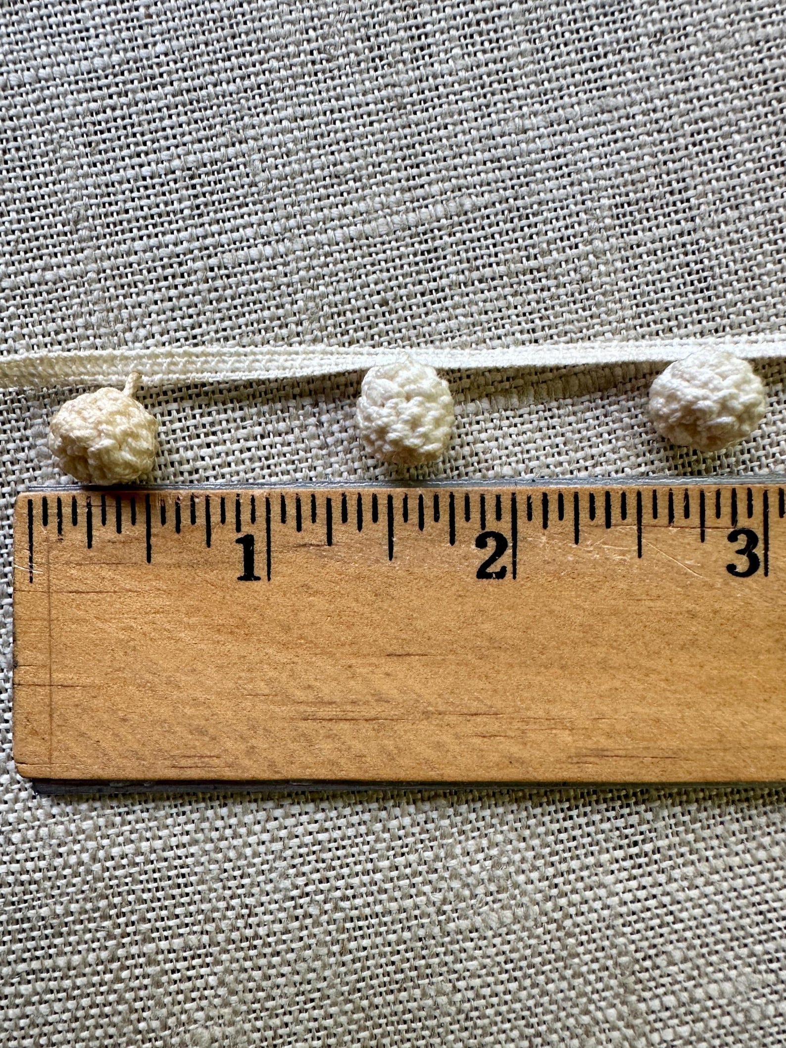 Antique Hand Crocheted Ball Trim - Etsy