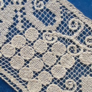 Hand Made Filet Netted Lace for House Hold Furnishings - Etsy