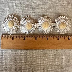 Four Antique Hand Sewn Rick Rack Flowers - Etsy