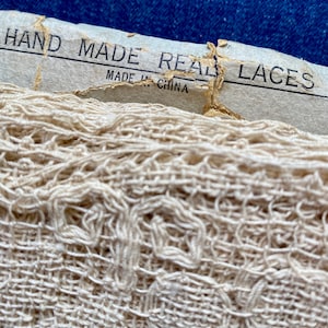 Hand Made Filet Netted Lace for House Hold Furnishings - Etsy