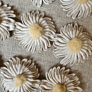 Four Antique Hand Sewn Rick Rack Flowers - Etsy