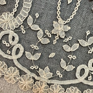 Finest Antique Princess Lace Handkerchief - Etsy