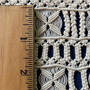 Antique Finely Knotted Macramé Fringe by the Yard - Etsy