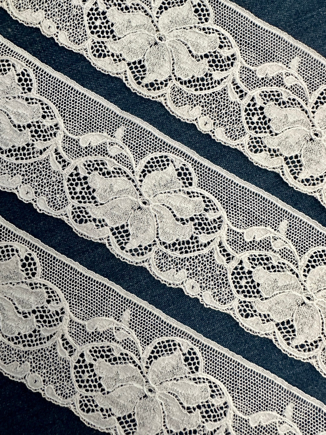 Fine Vintage English Made Lace - Etsy